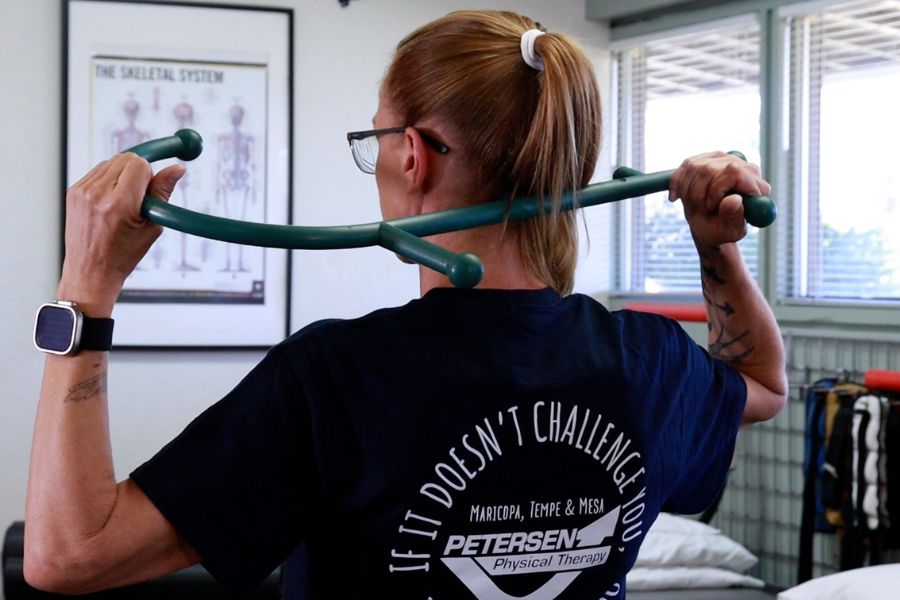 Benefits of a Theracane: Simple tool for big relief | Petersen Physical ...